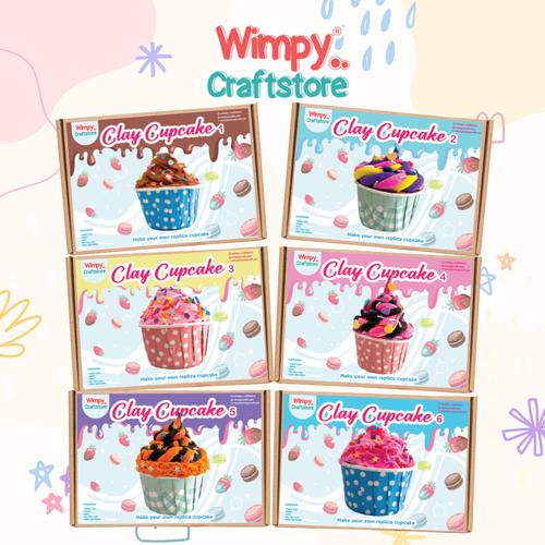 Jual Wimpy Craft KIT DIY Clay Cupcake Paket Kerajinan Tangan Art Set ...
