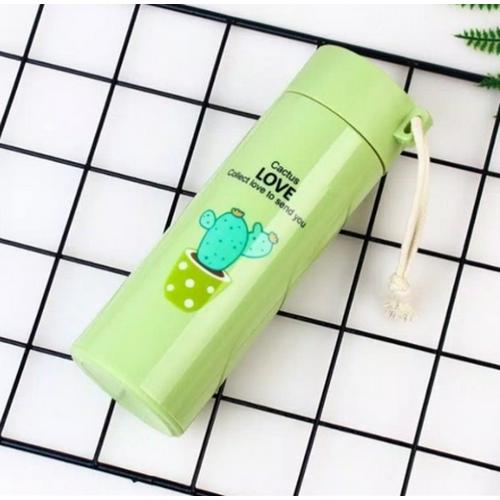 Jual Glass Bottle Botol Kaca Cover Plastik Cantik Tempat Bekal Air ...