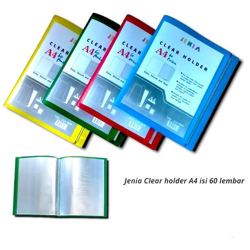 Jual MAP DOKUMEN KEEPER DISPLAY BOOK A4 CLEAR HOLDER 60 LEMBAR - Kota ...