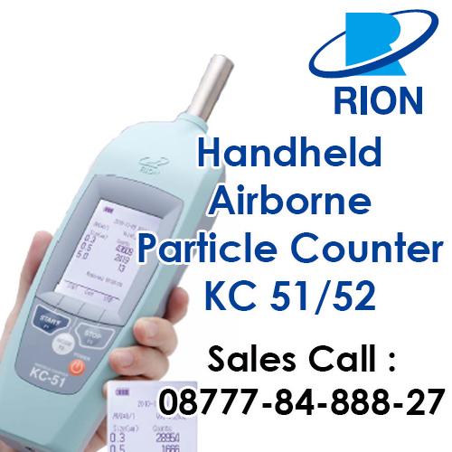 Jual Rion Airborne Particle Counter KC 51 KC 52 alat ukur partikel ...