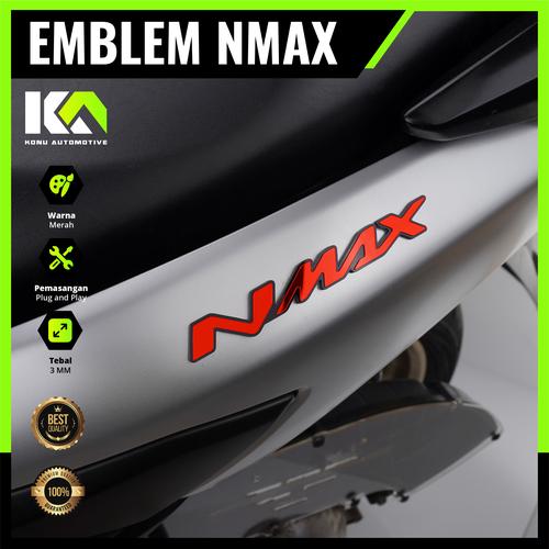 Promo EMBLEM NMAX LOGO ALL NEW NMAX EMBLEM MOTOR BUKAN STIKER TULISAN ...