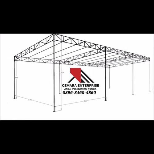 Jual Rangka Tenda pesta bongkar pasang 6 x 12 meter - Kab. Bogor ...