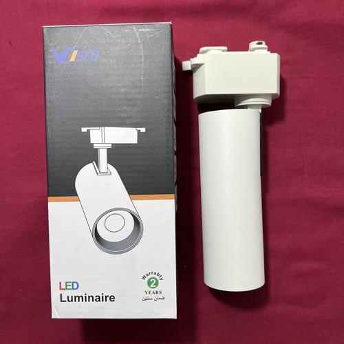 Jual Fitting Rel COB Spot Sorot LED 12w Body Putih Visco - Putih - Kota ...
