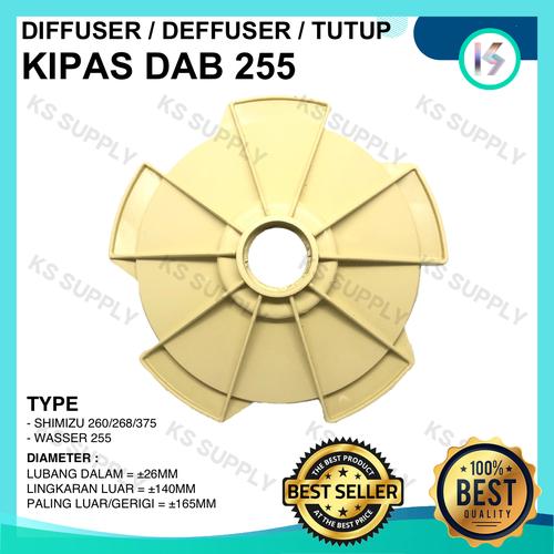 Jual DEFUSER | DEFFUSER | DIFFUSER DAB 255 | SPARE PART POMPA AIR ...