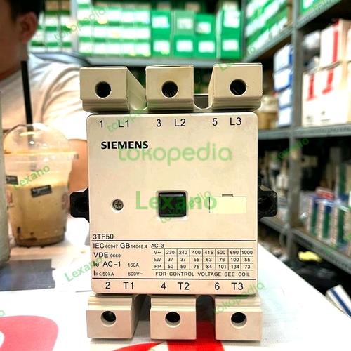 Jual Contactor / Kontaktor 3TS5122 tipe lama (3TF50) Siemens 110V/220V ...