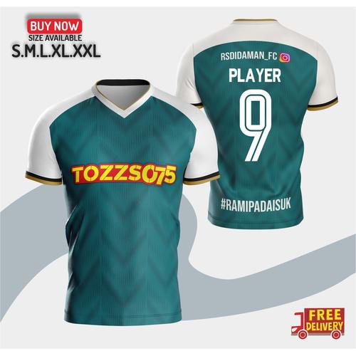 Jual Jersey futsal volly custom nickname dan no punggung FULL PRINTING ...