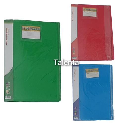 Jual Map Plastik Clear Holder Folio isi 40 Lembar - jenia40L - Jakarta ...