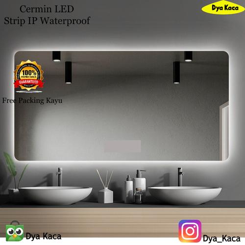 Jual Cermin Kamar Mandi / Cermin Wastafel / Cermin Dinding Kotak Shabby ...