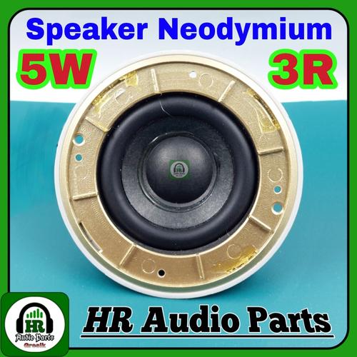 Jual Speaker 2 " 5W 3R Magnet Neodymium Full-range Woofer Subwoofer ...
