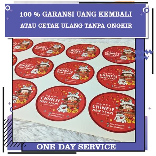 Jual Stiker Label Imlek Ucapan Selamat Tahun Baru Sticker Imlek Custom ...