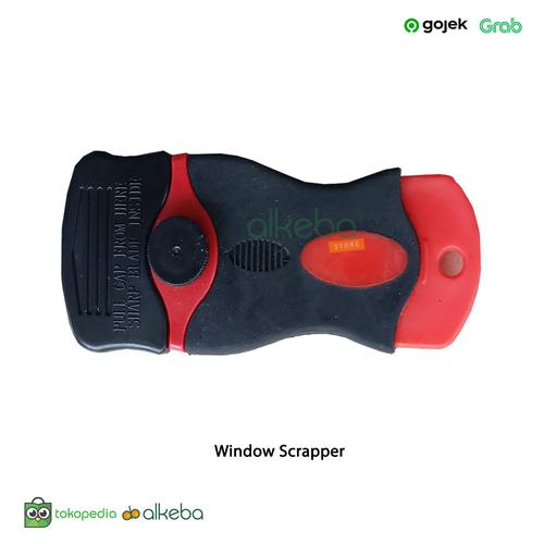Jual Blade Razor Scraper Knife for Window Car Sticker portable scrapper ...