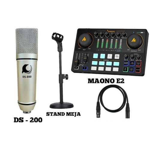 Jual Paket Live Tiktok Bigo Maono Caster AME2 E2 + Mic condenser DS 200 ...
