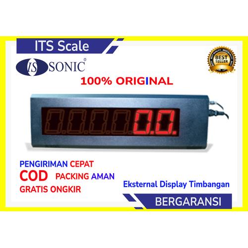 Jual External Display SONIC 5 inch / External Display Timbangan Digital ...