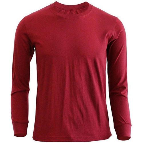 Jual Kaos Polos Lengan Panjang Rib Tangan Karet Cotton Combed 24's ...