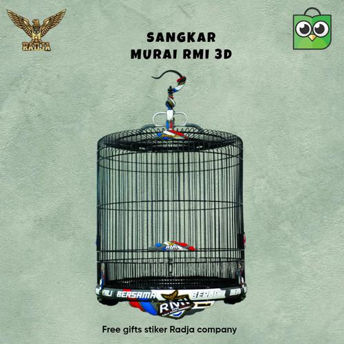 Promo SANGKAR MURAI BATU RMI 3D RADJA COMPANY TERBARU!!! SANGKAR BURUNG ...