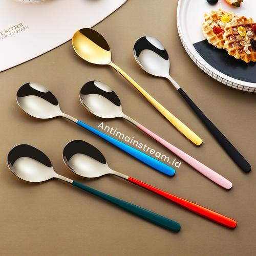Jual [BISA CUSTOM] Sendok Korea Matte SUS 304 Satuan/ Sendok Set Korea ...