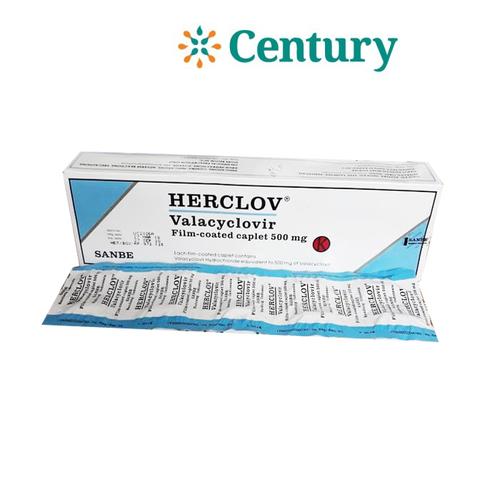Jual HERCLOV 500MG 1 STRIP 10 TABLET/ ANTI VIRUS - Jakarta Pusat ...