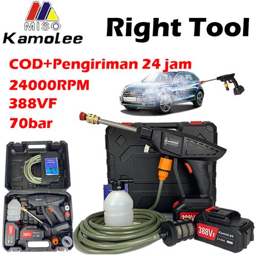 Promo Kamolee-Alat Steam Cuci Motor Mobil Alat Semprot Cordless Jet ...