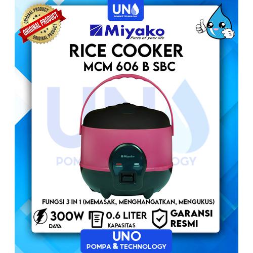 Jual Miyako Rice Cooker / Magic Com MCM-606B SBC / MCM 606 B SBC ...