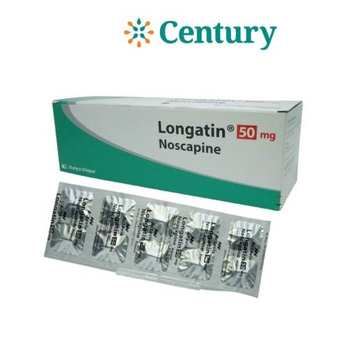 Jual LONGATIN 50MG 1 strip 10 kapsul/NOSCAPIN/BATUK KERING/LARINGITIS ...