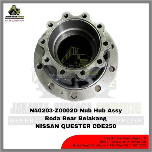 Jual N40203-Z0002D NUB HUB RODA ASSY REAR BELAKANG NISSAN QUESTER ...