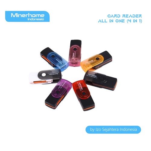 Jual Multi Card Reader 4in1 - Memory Converter to Flashdisk - Kota ...