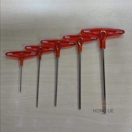 Jual Eight Kunci L Handle T Hexagon T Wrench 2 3 4 5 6 mm Asli JEPANG ...