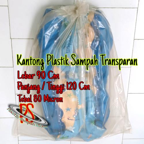 Jual Plastik Transparan 90x120 cm / Plastik Pembungkus / Plastik Bening ...