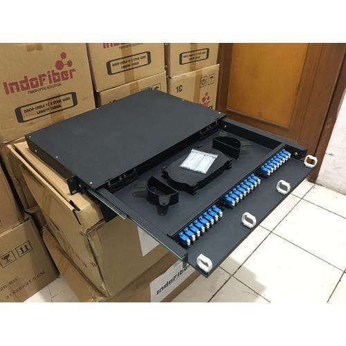 Jual OTB Fiber Optic Rackmount 48 core LC Singlemode - Jakarta Pusat ...
