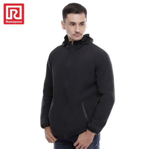 Jual Jaket Pria Keren Modern Ramayana Raf Parasut 9904 - Hitam, M ...