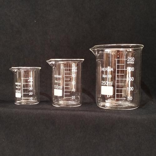 Jual beaker glass herma gelas kimia + bubble warp - 200 ml - Kota ...