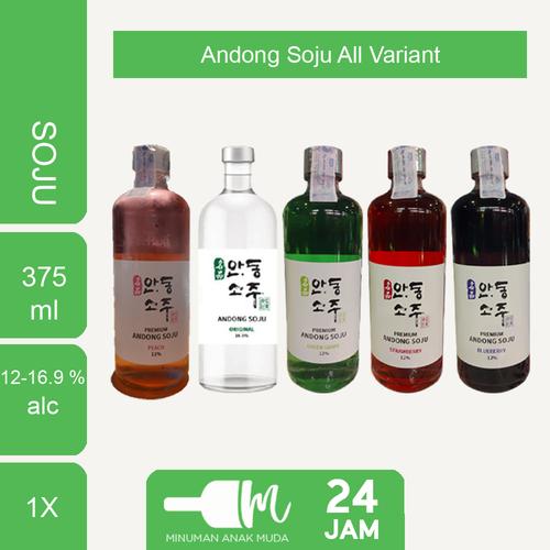 Jual Andong / An Dong Soju All Variant Rasa 375ml - Peach - Kab. Tangerang - Minuman Mall ...