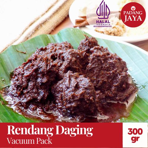 Jual Rendang Daging Sapi Padang Jaya Ukuran 300gr - Jakarta Utara ...