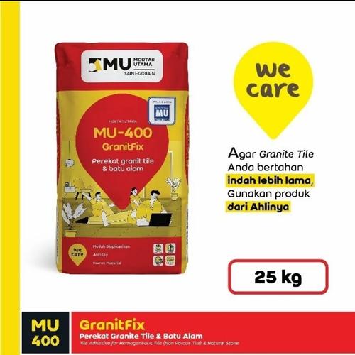 Jual MU 400 perekat granit, batu alam dan marmer 25 kg - Kab. Bekasi ...