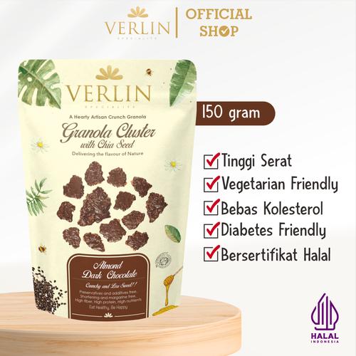 Promo Granola Cluster Almond Dark Chocolate - Jakarta Selatan - Verlin ...