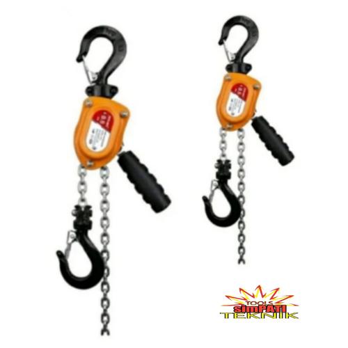 Jual Lever Block Mini 250 Kg x 1.5 Meter / Lever Hoist 250 Kg X 1.5 ...