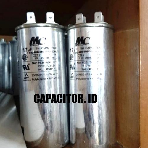Jual CAPACITOR AC MC RUNNING 17 UF 400/450 VAC - Jakarta Utara ...