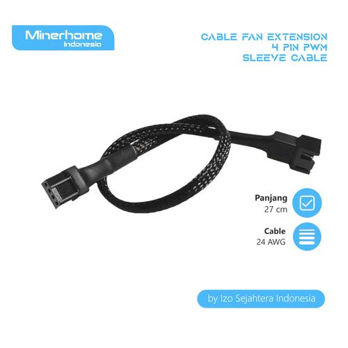 Promo Kabel Fan Extension 4 Pin PWM Sleeve Cable - Kota Surabaya ...