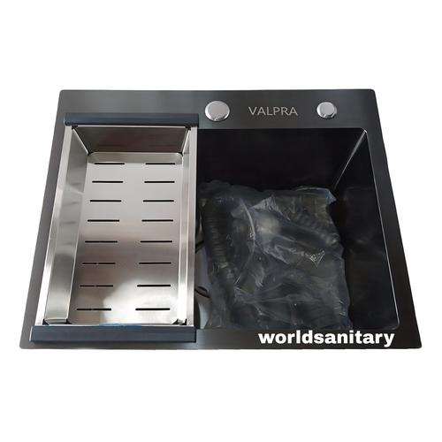 Jual Kitchen Sink Valpra | Bak Cuci Piring Black 5040 - body only ...