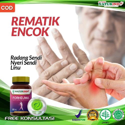 Jual OBAT HERBAL REMATIK RHEUMATIK ENCOK NYERI SENDI FORHEUMA NATURINDO ...