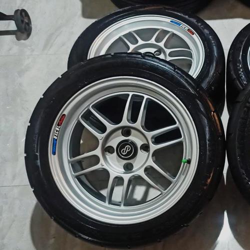 Jual Velg R15 L7 ET 41 Flow Forming + Ban SX2 195/50 90% #SSR #HSR ...