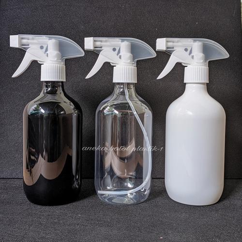 Jual Botol Spray 500 ml Tutup Putih Clear Pet Plastik Tebal - Kab ...