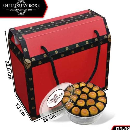 Jual kotak kue|cake box|kotak|dus kue|gable box|packaging|25x13x22.5|b3 ...