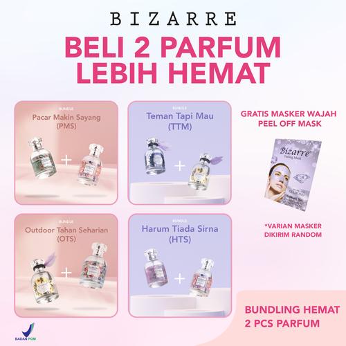Promo [PAKET HEMAT] Bundle LEBIH HEMAT 2 PCS Bizarre All Varian EDT ...