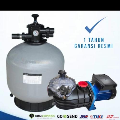 Jual Mesin Pompa Kolam Renang 1/2Hp +Sand filter 2lin Emaux - Jakarta ...