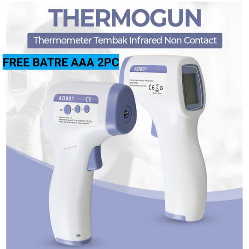 Promo Thermogun Thermometer Tembak Infrared Non Contact Buat Ukur Suhu ...