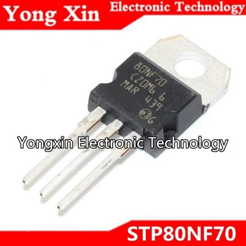 Jual ORIGINAL STP80NF70 P80NF70 80NF70 MOSFET N-Ch TO-220 - KUALITAS ...