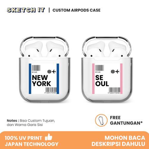Promo Casing Case Airpods Airpod Gen 1 2 3 Airpods Pro Custom Travel ...