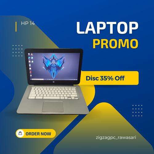 Jual Harga Promo!! Laptop HP 14 Ram 4GB/128GB Windows 10 Siap Pakai ...
