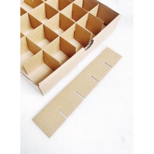 Jual sekat universal box 25cm, partisi cake box, dus, kotak packaging ...